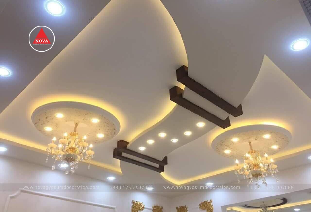 Gypsum Board Ceiling Design | Nova Gypsum Decoration