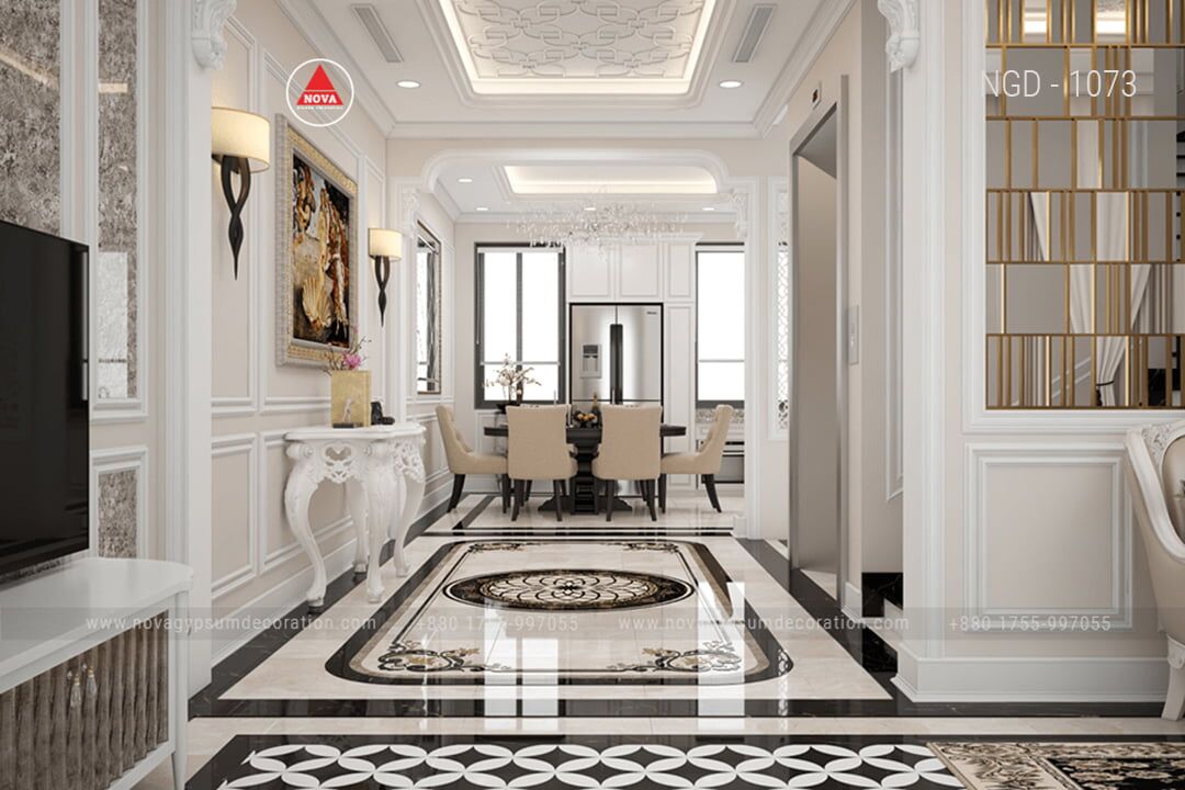 Gypsum Gate Design And Model: NGD-1073 | Nova Gypsum Decoration